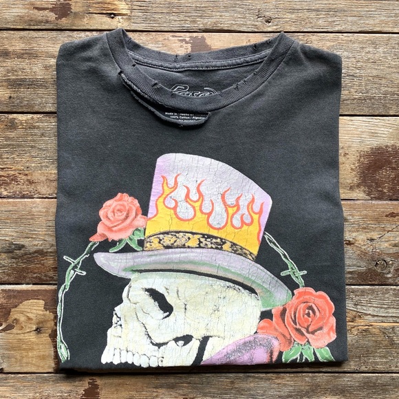 Poison | Tops | Poison Destroyed Retro Wash Rock Grunge Festival Music ...